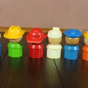 1980's Vintage Collectible Tupperware Tuppertoys Li'l Tuppers Figures ...