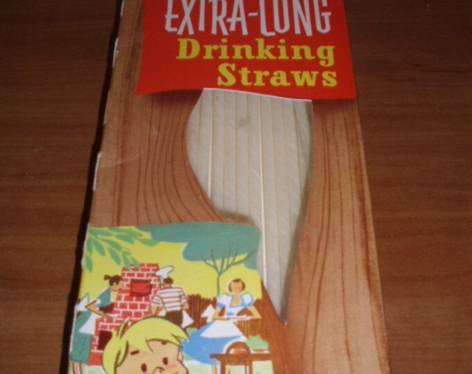 Sweetheart Extra-long Paper Drinking Straws - Etsy