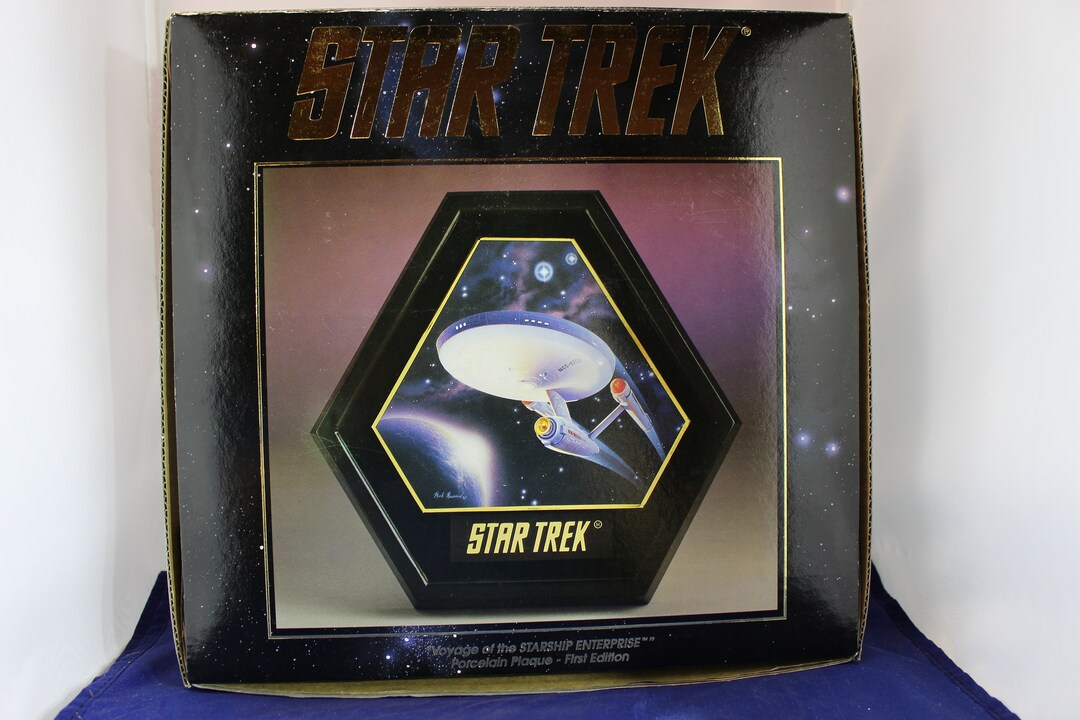 Star Trek Voyage of the Starship Enterprise First Edition Porcelain ...