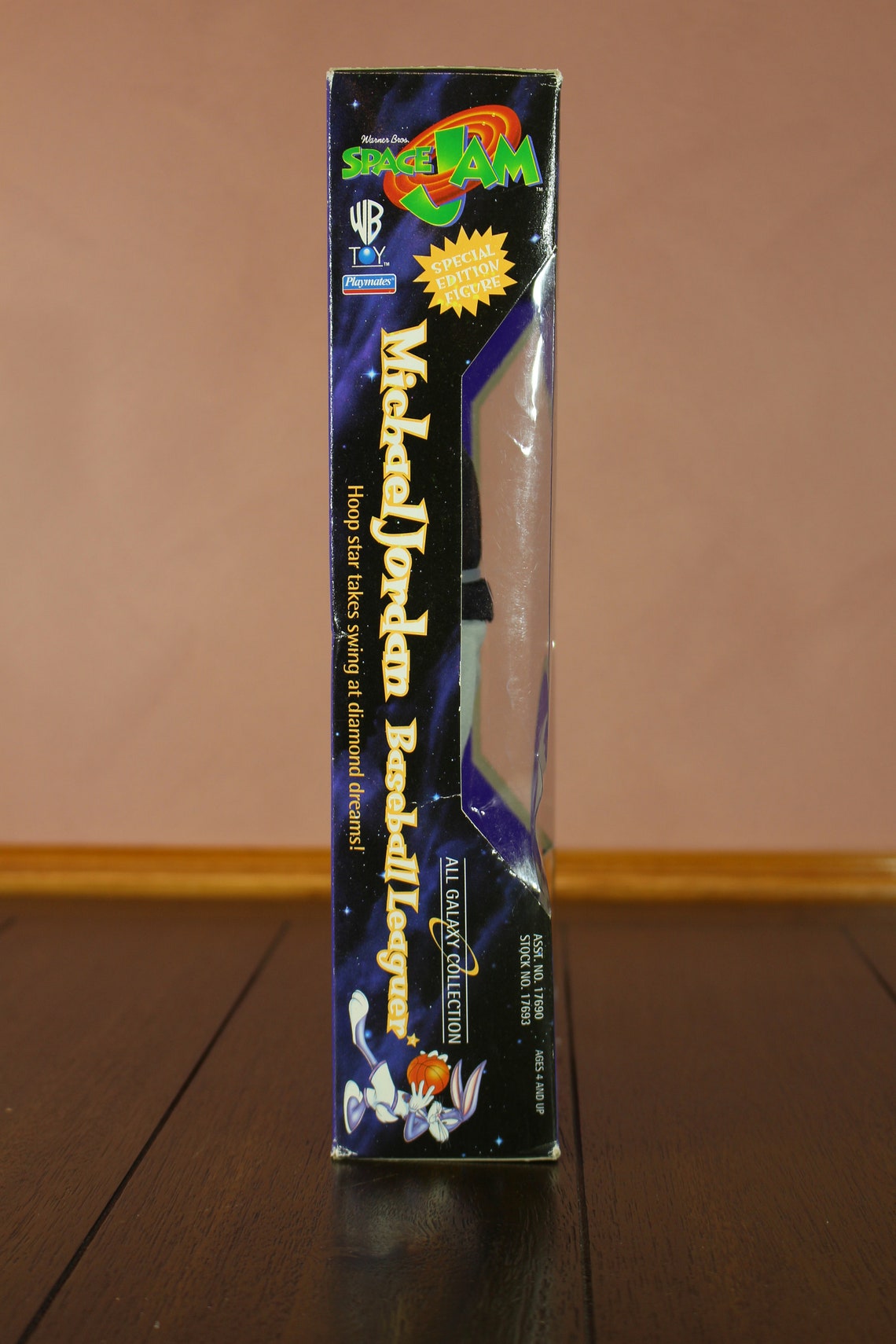 Michael Jordan space Jam Baseball Leaguer Action | Etsy