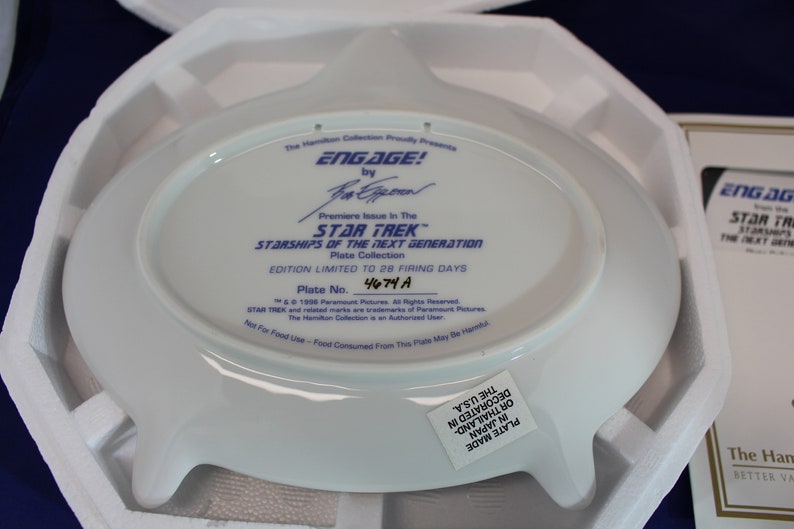 Star Trek Engage Starships of the Next Generation Collector - Etsy