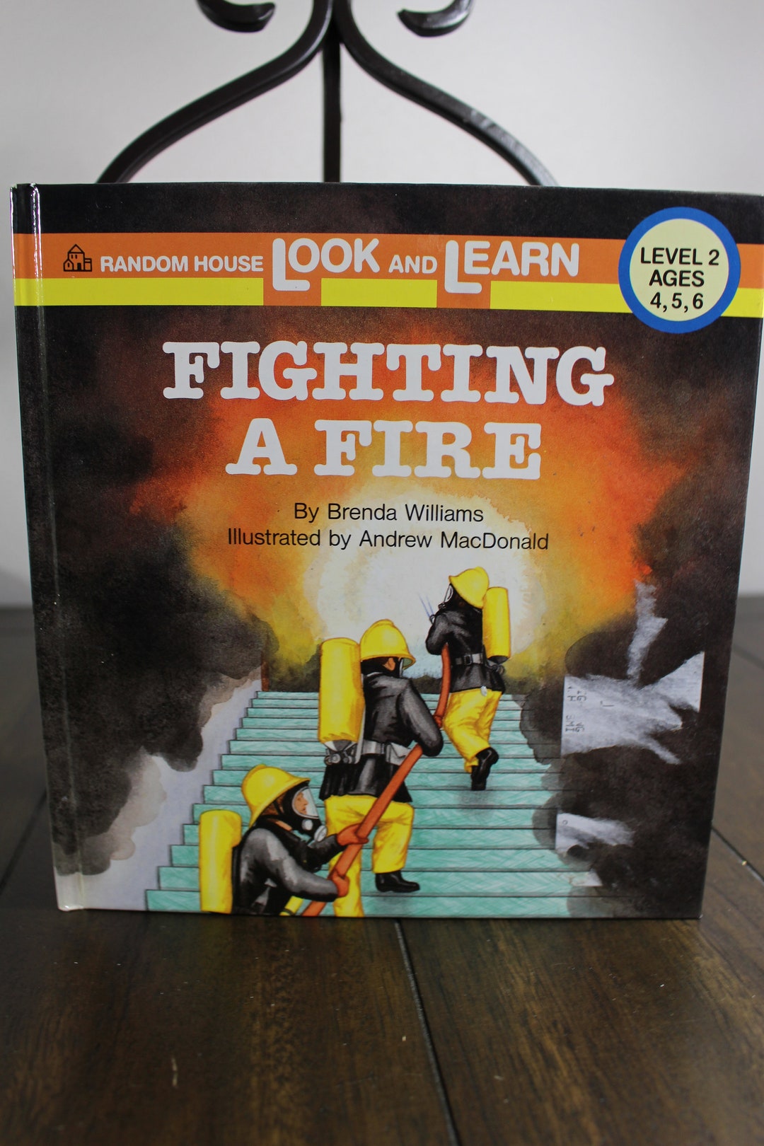 Fighting A Fire Random House Look and Learn Book 1987 - Etsy