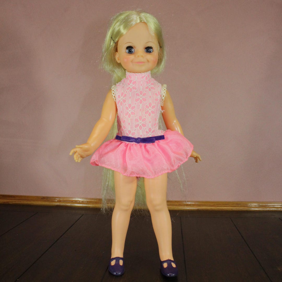 1971 IDEAL Movin' Groovin' Velvet Doll Hair Growing Doll Crissy Family ...
