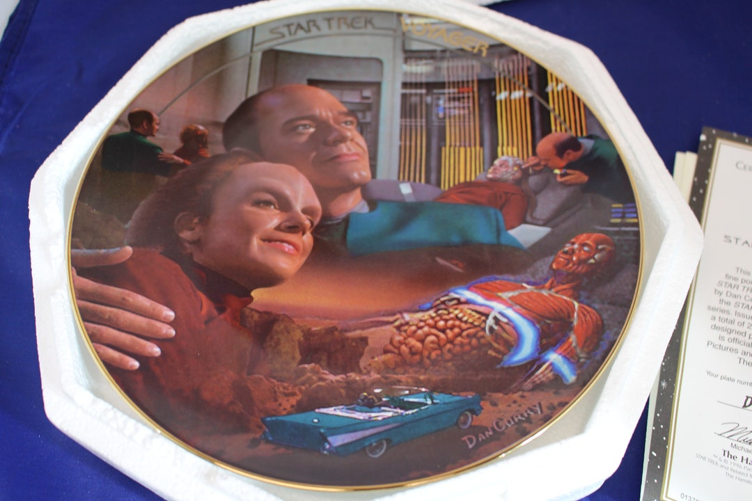 Star Trek Life Signs Collector Plate Voyager by Hamilton Collection ...