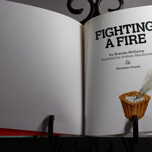 Fighting A Fire Random House Look and Learn Book 1987 - Etsy