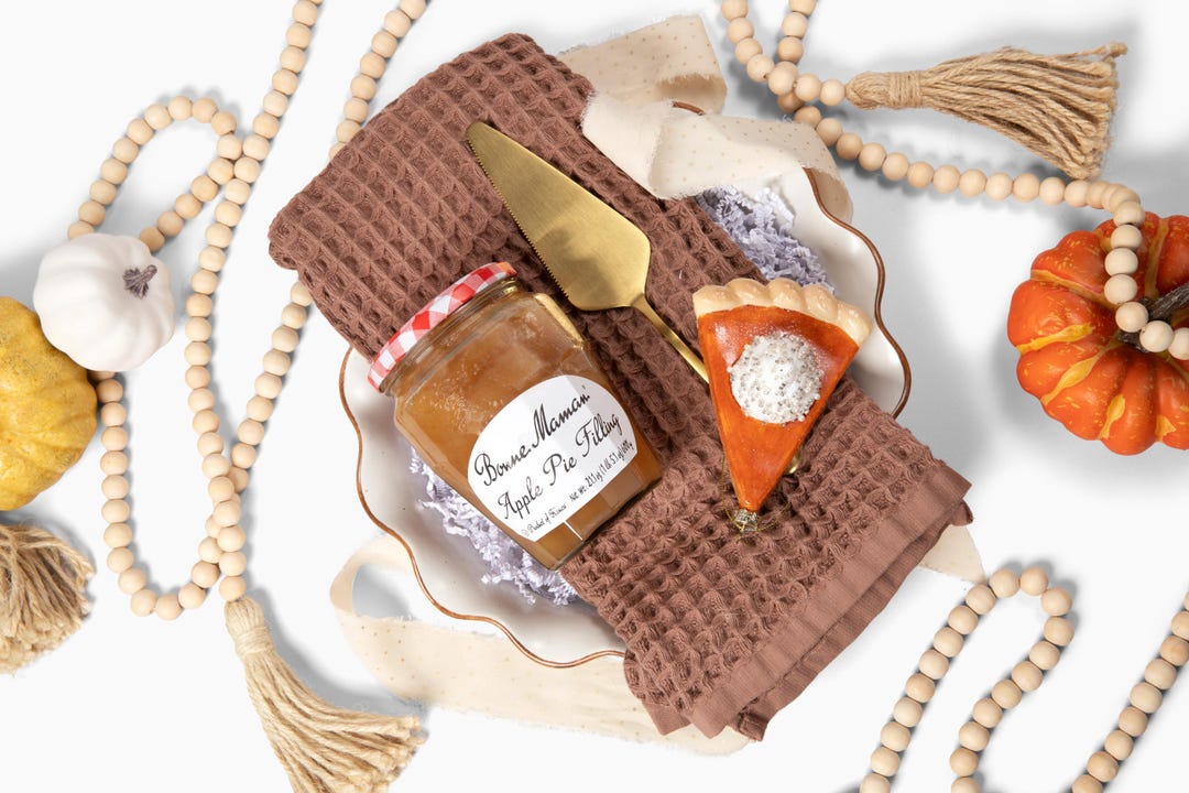 Pie Gift Set, Pumpkin Pie Gift Set, Baking Gift Set, Hostess Gift ...