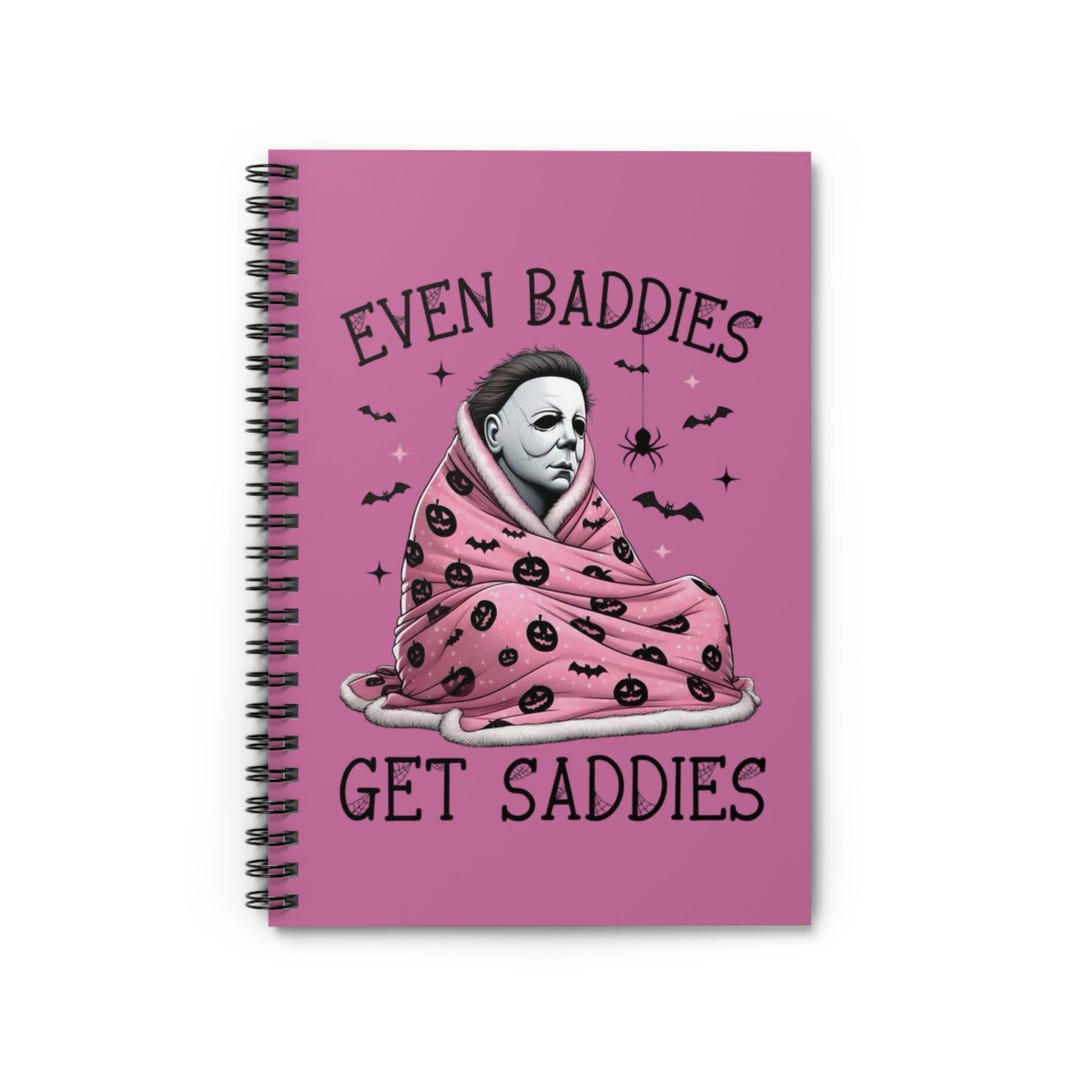 Michael Myers Spiral Notebook: Summerween Halloween Stationery - Etsy