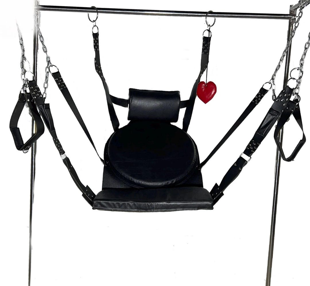Exclusive Original Leather Sex Swing, Adult Sex Sling, Bondage Swing ...