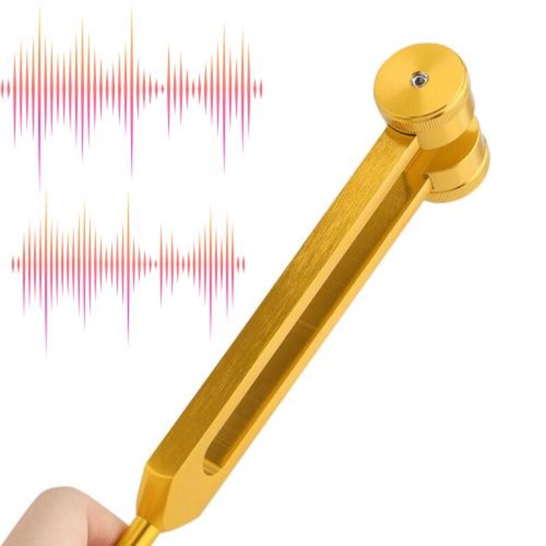 128hz Tuning Fork Set for Stress Relief, Healing, Medical Use & Ear ...