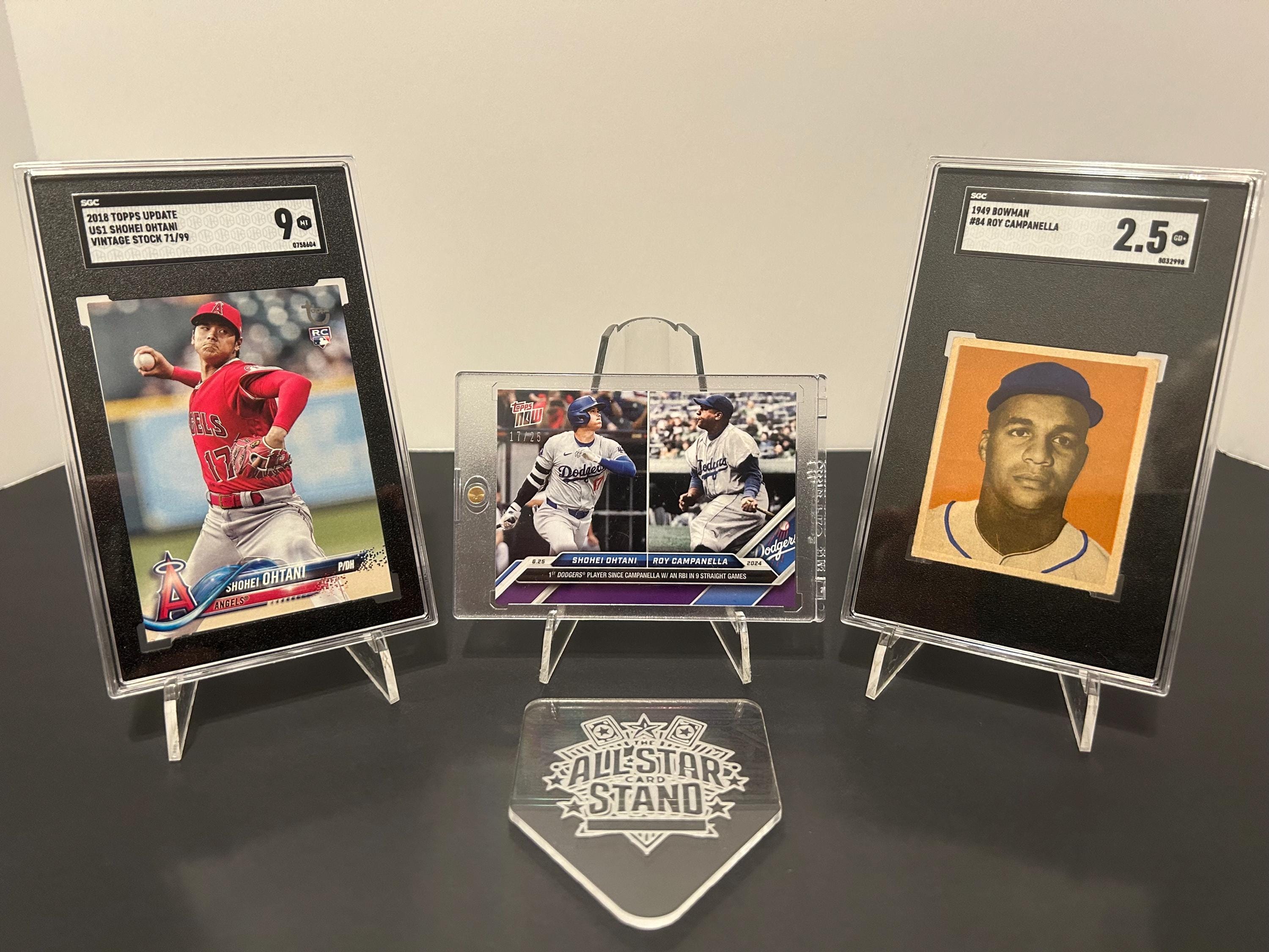 Baseball, Football, Basketball, & More Trading Card Display Stand 3PACK ...