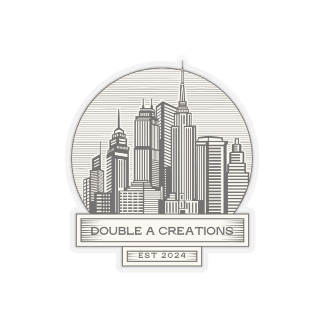 Logo Kiss-cut Sticker - Etsy