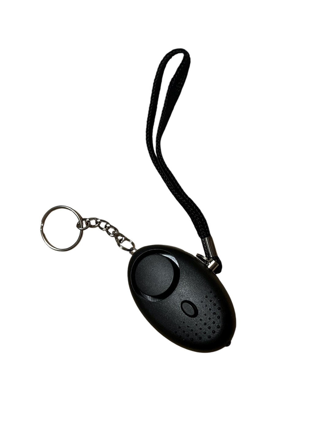 Black Alarm Flashlight Keychain - Etsy