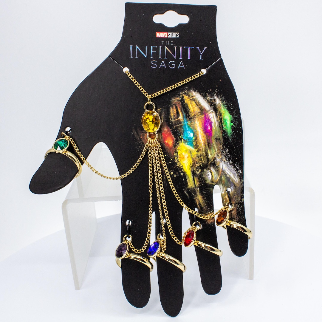 Infinity Gauntlet Inspired Hand Chain Bracelet - Etsy