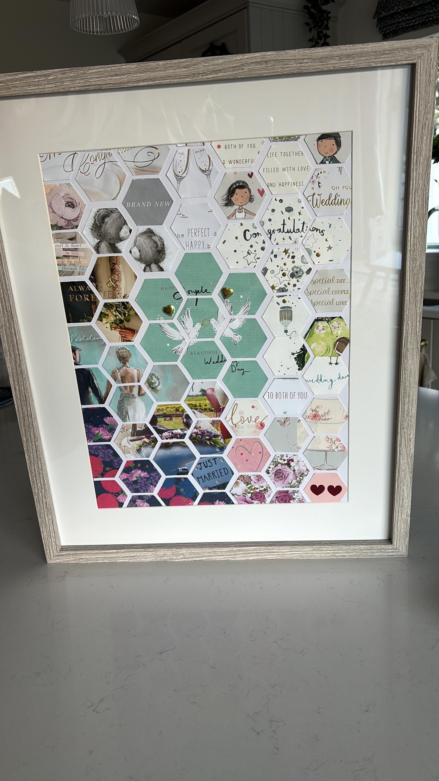 Bespoke Keepsake Wedding Card Collage/ Birthday/ Special Occasion ...