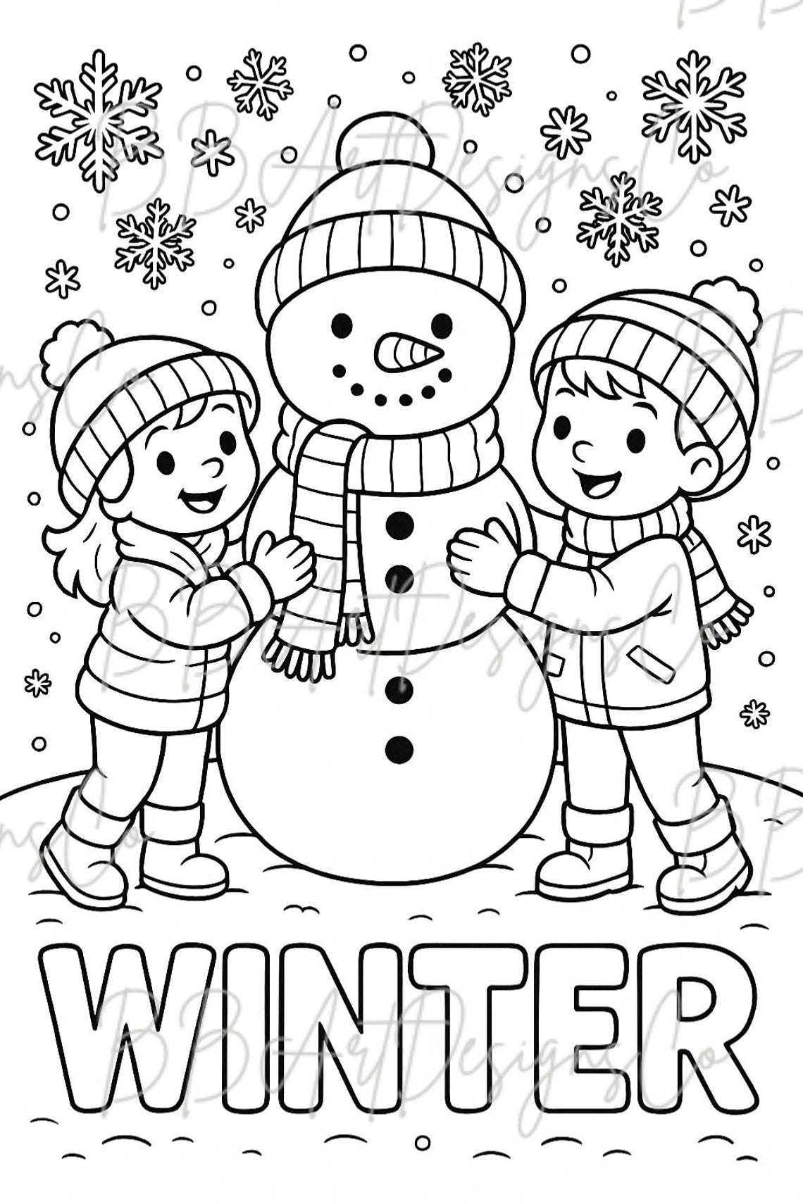Four Seasons Coloring Pages | Printable Seasonal Activity Sheets for ...