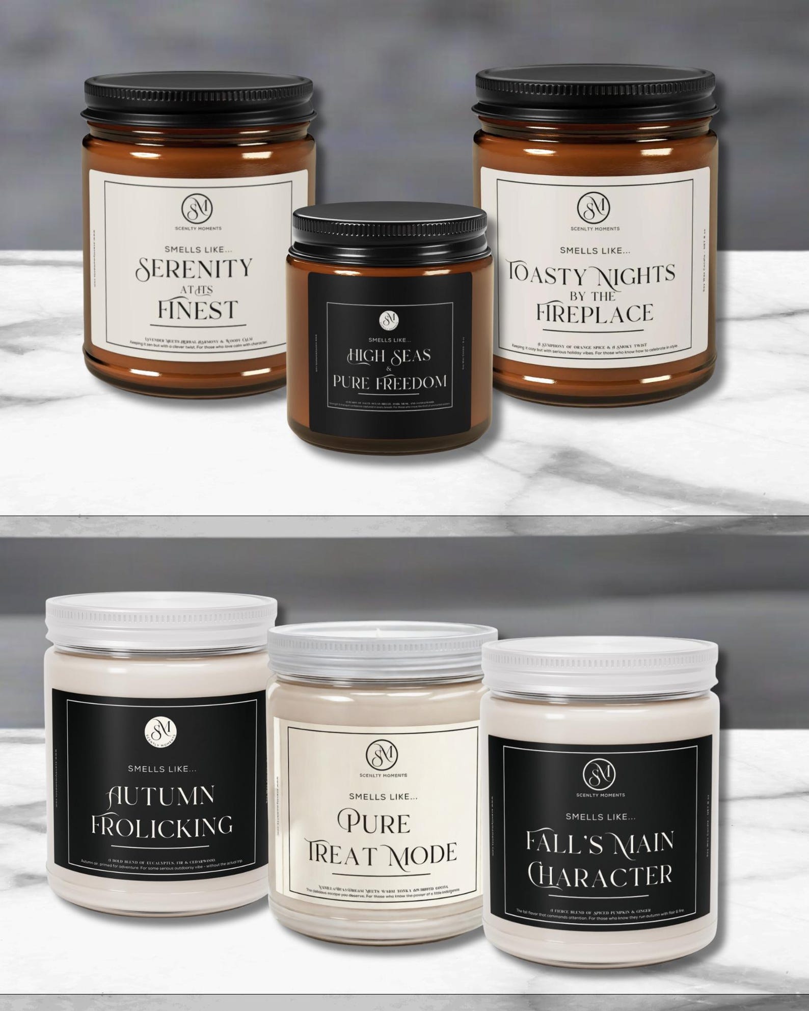 Smells Like...toasty Nights by the Fireplace Fall Holidays Scented Soy ...