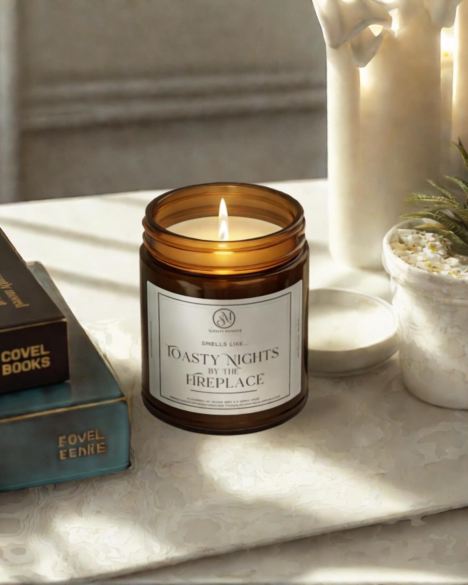 Smells Like...toasty Nights by the Fireplace Fall Holidays Scented Soy ...