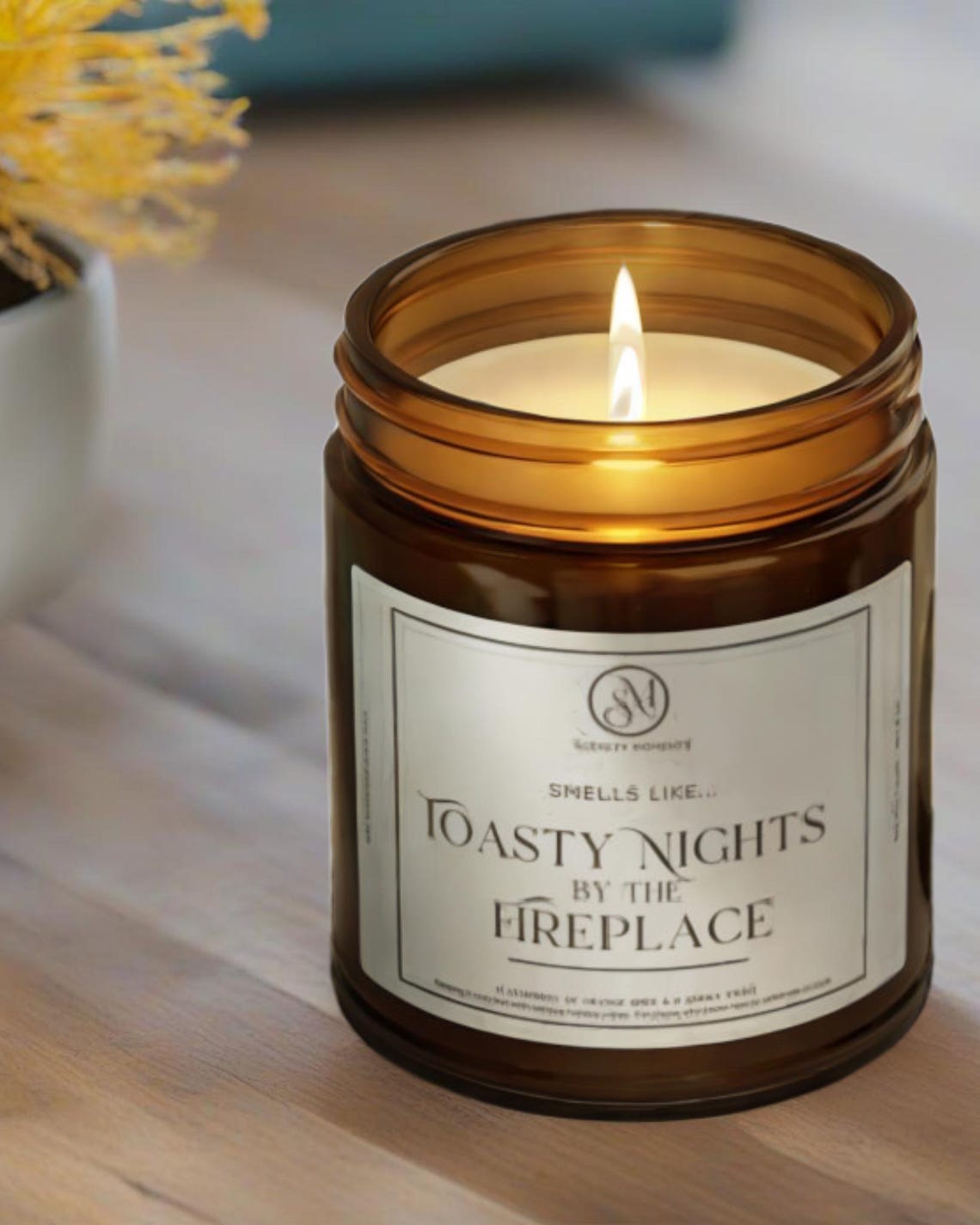 Smells Like...toasty Nights by the Fireplace Fall Holidays Scented Soy ...