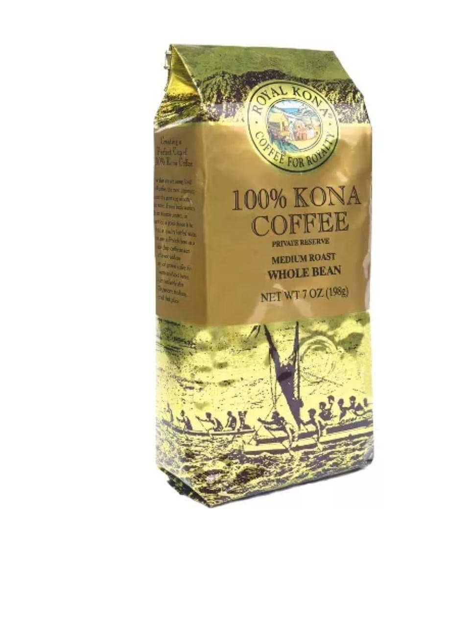 Royal Kona 100% Hawaiian Kona Coffee Whole Bean - Etsy