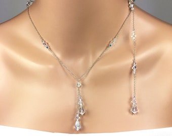 Y Drop Necklace - Etsy