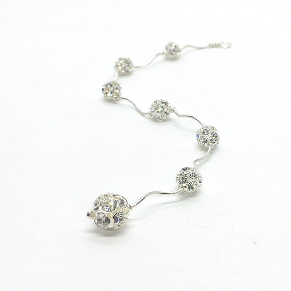 Rhinestone Evening Gown Necklace - Etsy
