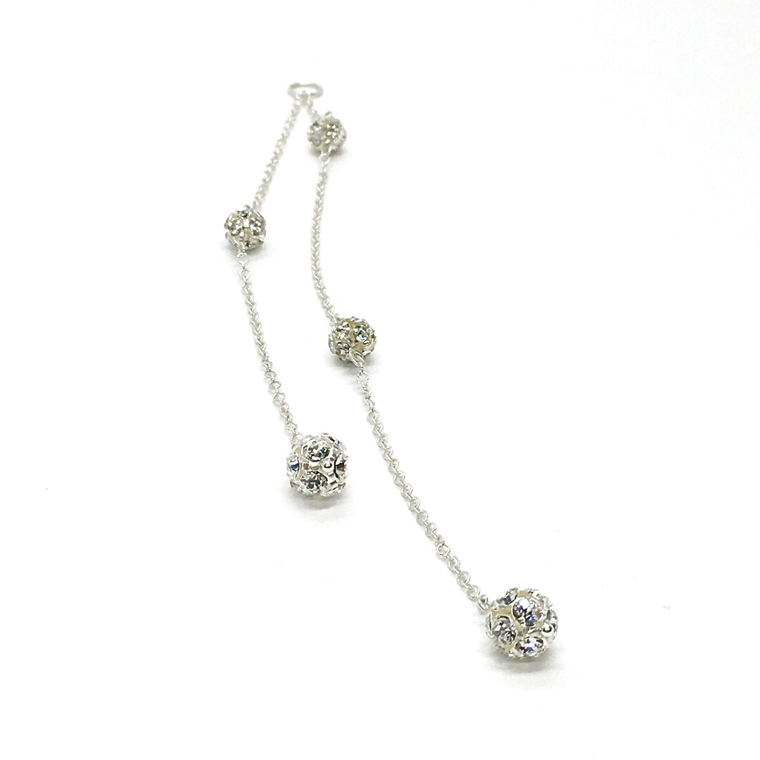 Low Back Bridal Jewelry Pave Crystal Bridal Necklace ATTACHMENT ...