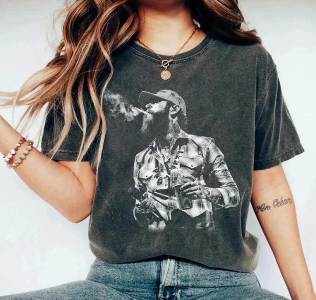 Post Malone Shirt, Cowboy Post Comfort Colors Shirt, Posty Tshirt ...