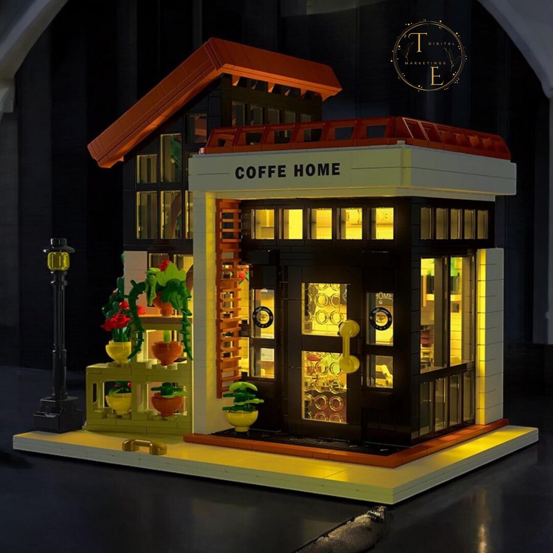 Creative City Coffee House Building Blocks – 1512PCS Sunshine ...