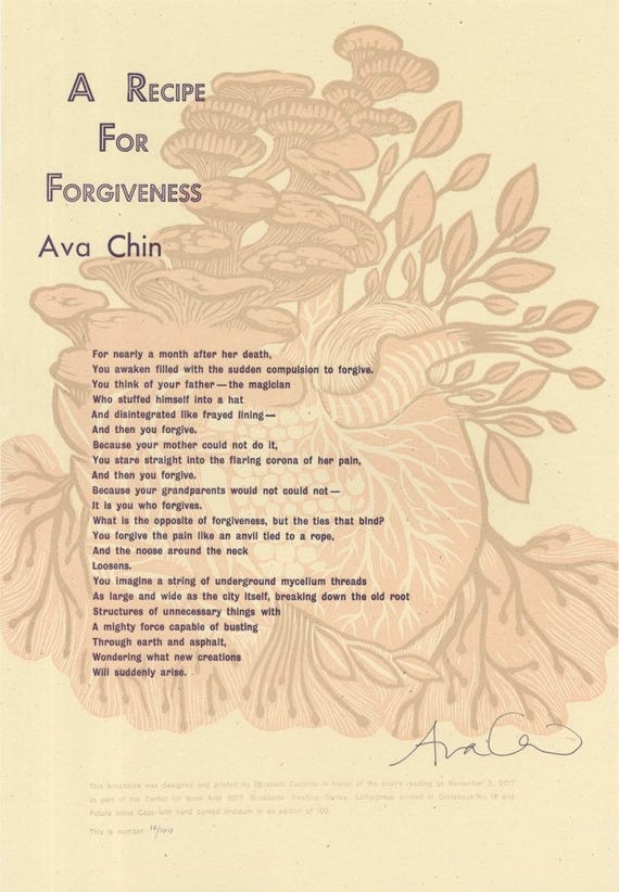 Forgiveness Poems