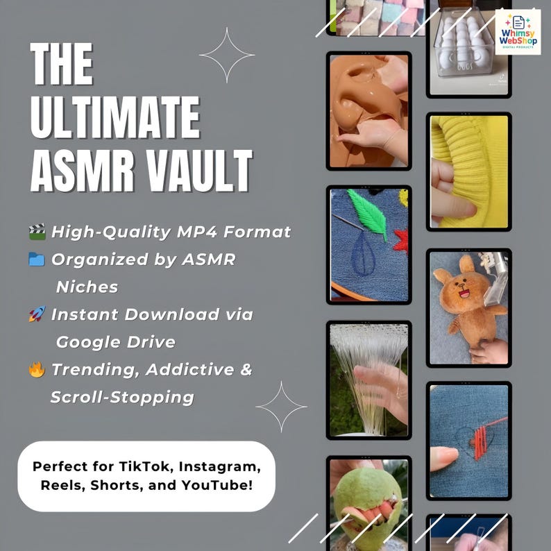 Exclusive 6600+ Viral Satisfying ASMR Video Bundle – Viral Slime, Soap ...