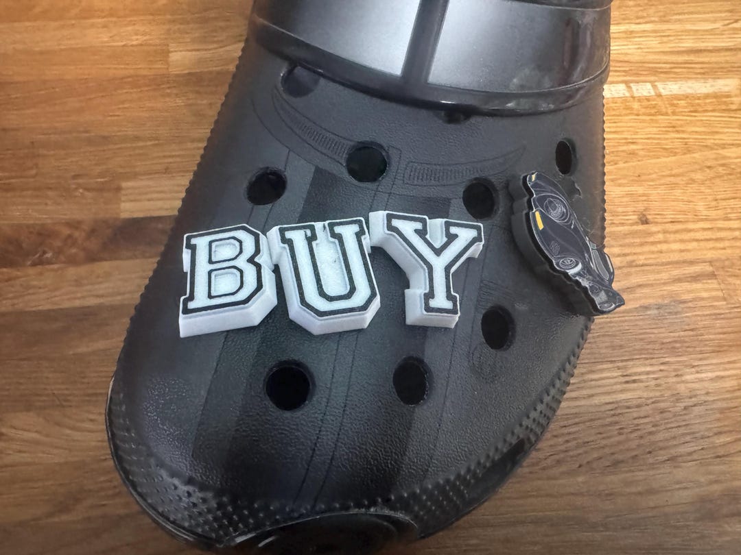 Croc Jibbitz 100% Biodegradable Numbers and Letters - Etsy