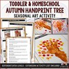 Spring Handprint Tree Art Activity for Toddlers Pre-k, Spring Fine ...