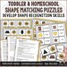 Number Match Puzzle for Toddlers, Hands-on Counting & Learning Activity ...