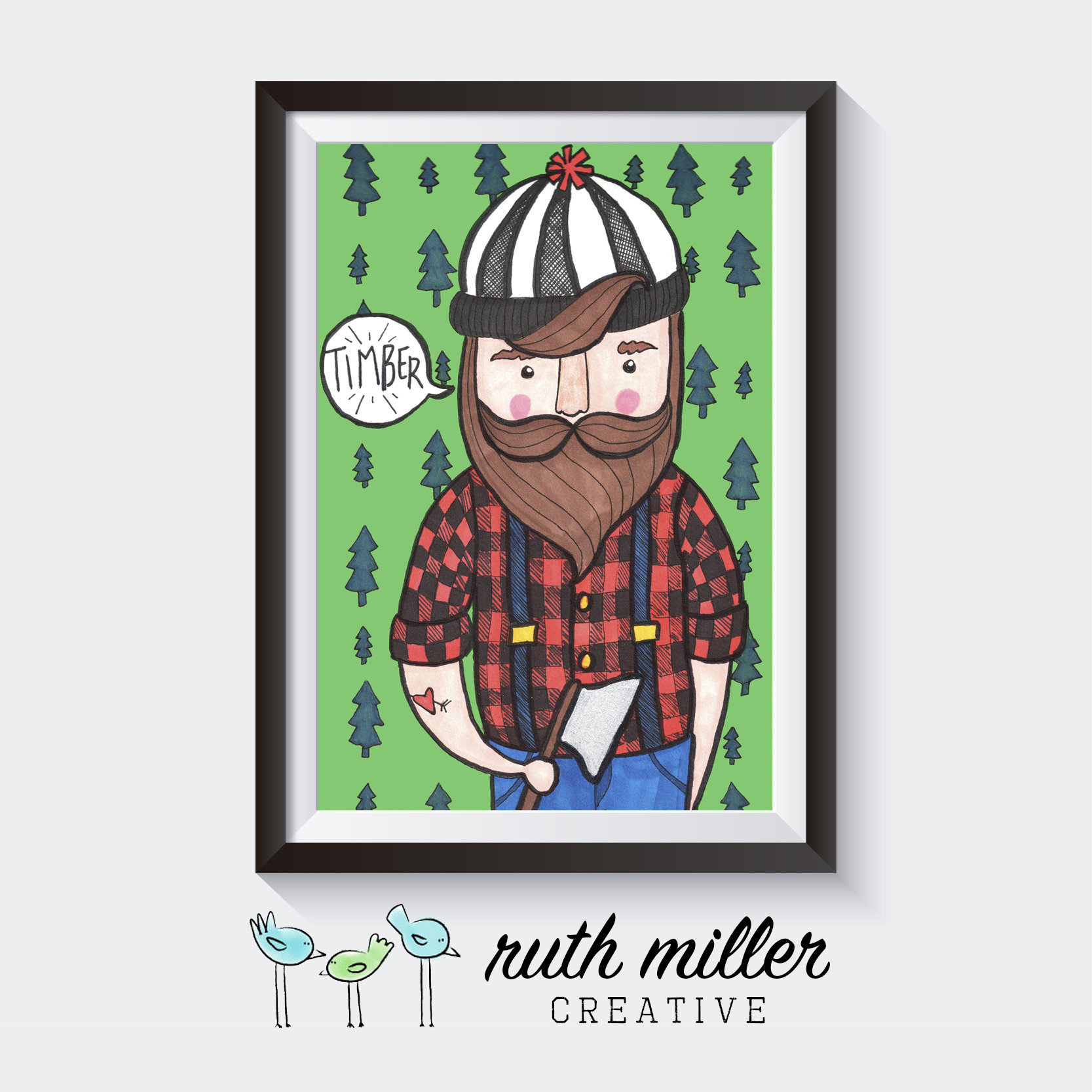 Lumberjack Art