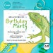 Iguana Birthday Party Invitation, Editable, Printable, Digital File ...