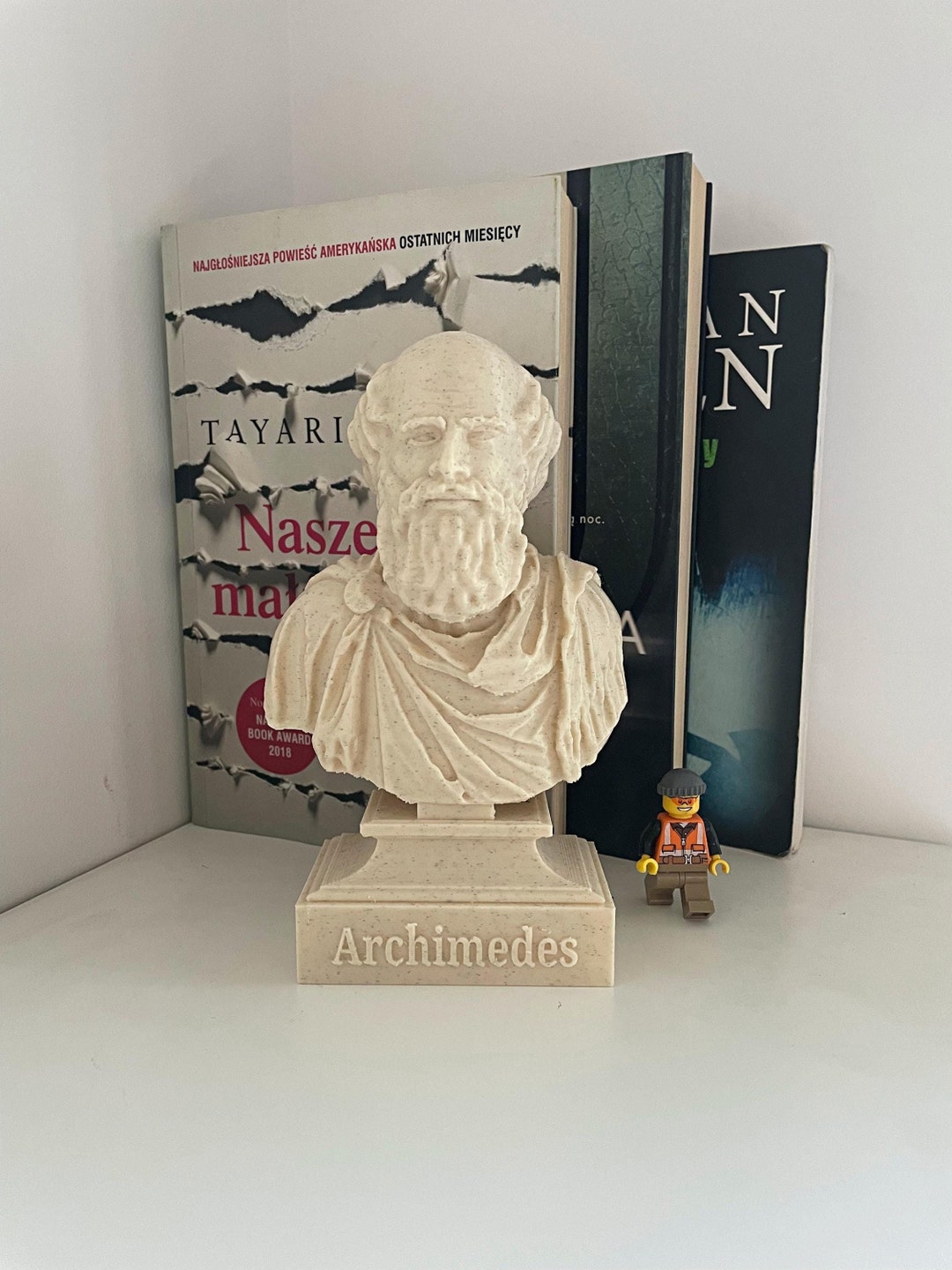 ARCHIMEDES -greek Mathematician Figurine, Science, Teacher, Professor ...