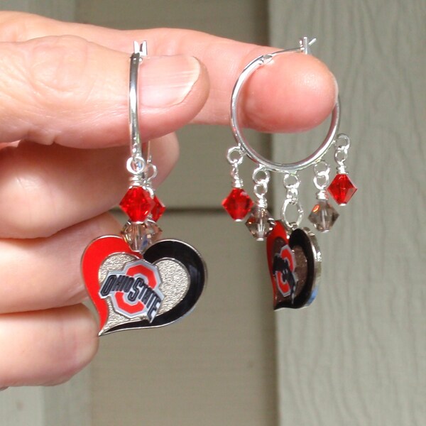 Ohio State Earrings - Etsy
