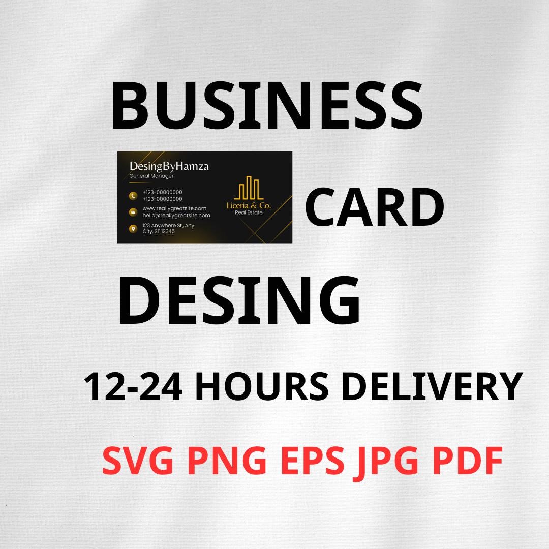 Business Card Design, Custom Business Cards, Visiting Cards ...