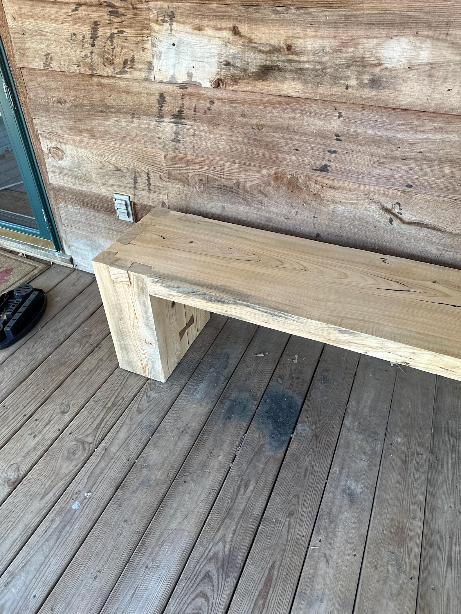 Handmade Cypress Dovetail Bench - Etsy