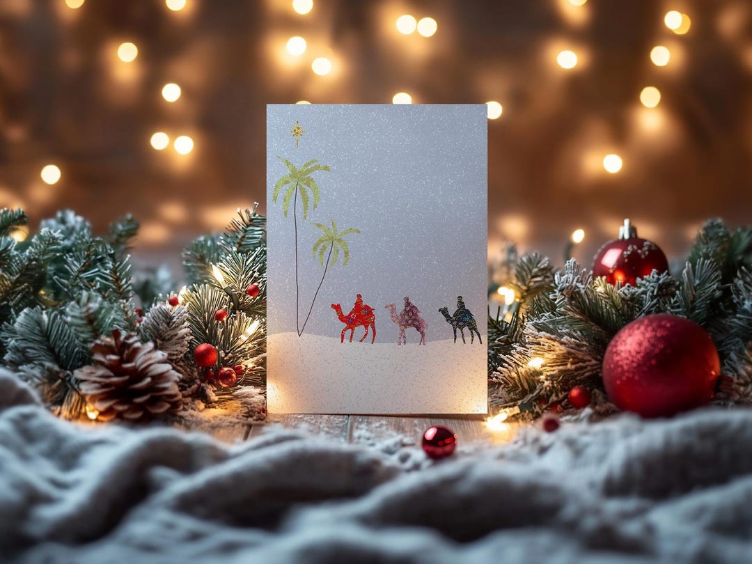 Three Wise Men Christmas Card Designed by Eloise Hall for Holy Mackerel ...