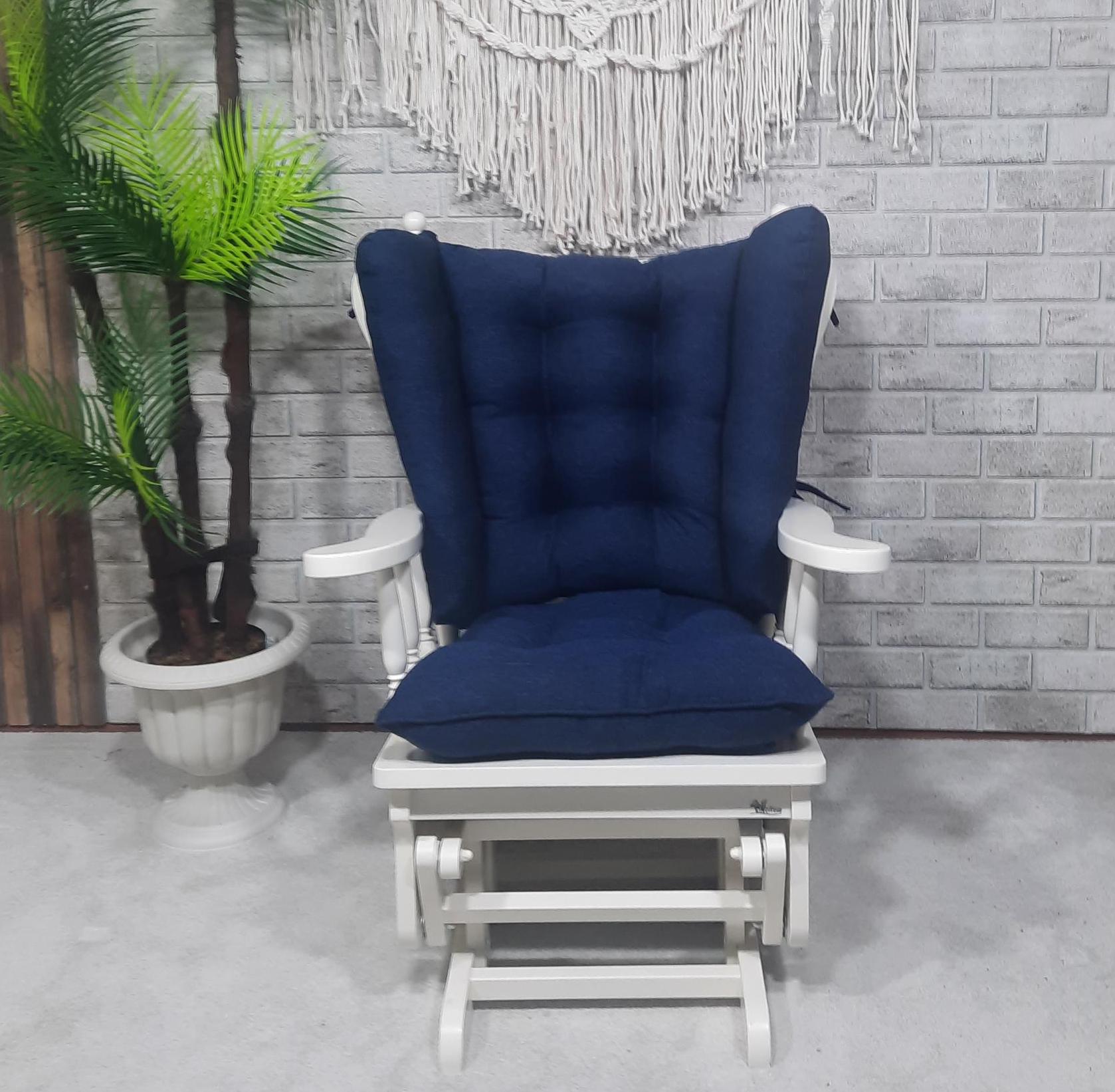 Wingback Rocking Chair Cushion | Glider Cushion | Chair Pad |rocker ...