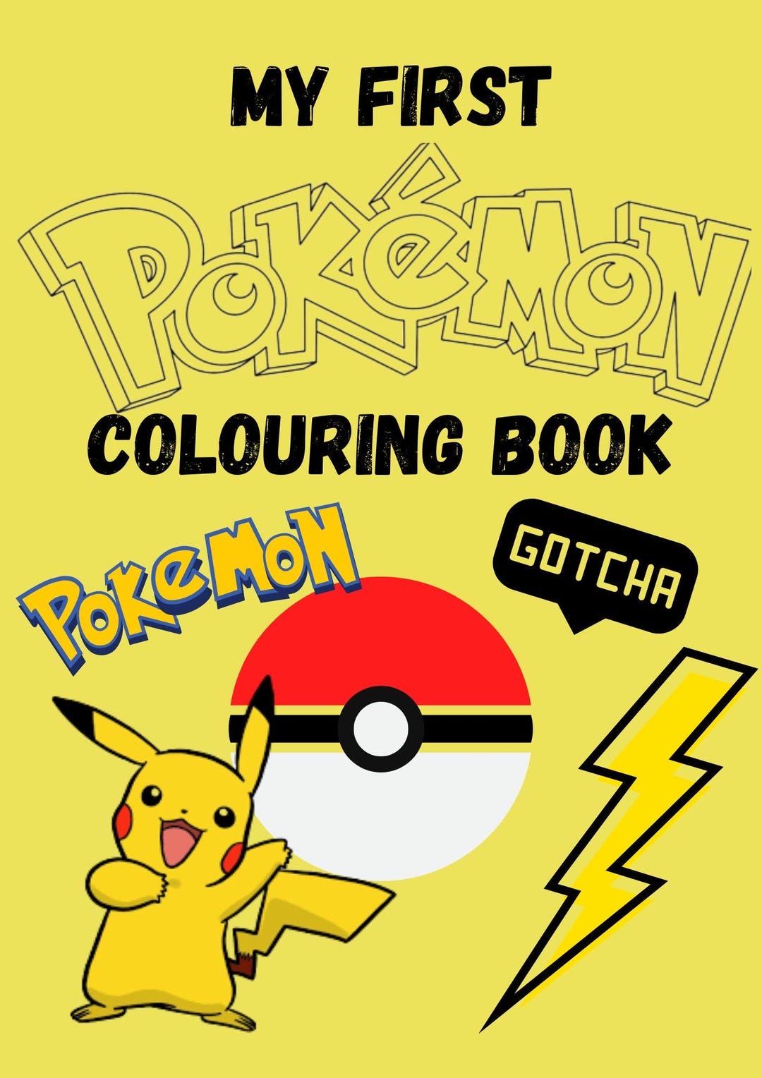 Pokémon Colouring Book - Over 50 Pages! - Digital Download - Etsy