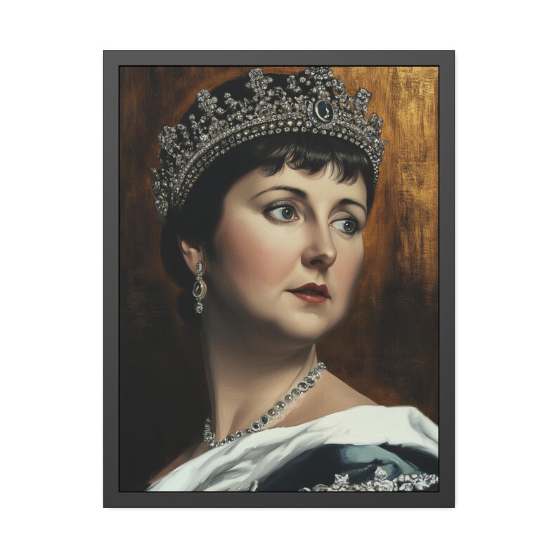 Josephine Poster, Historical Art Print, Framed Wall Decor, French ...