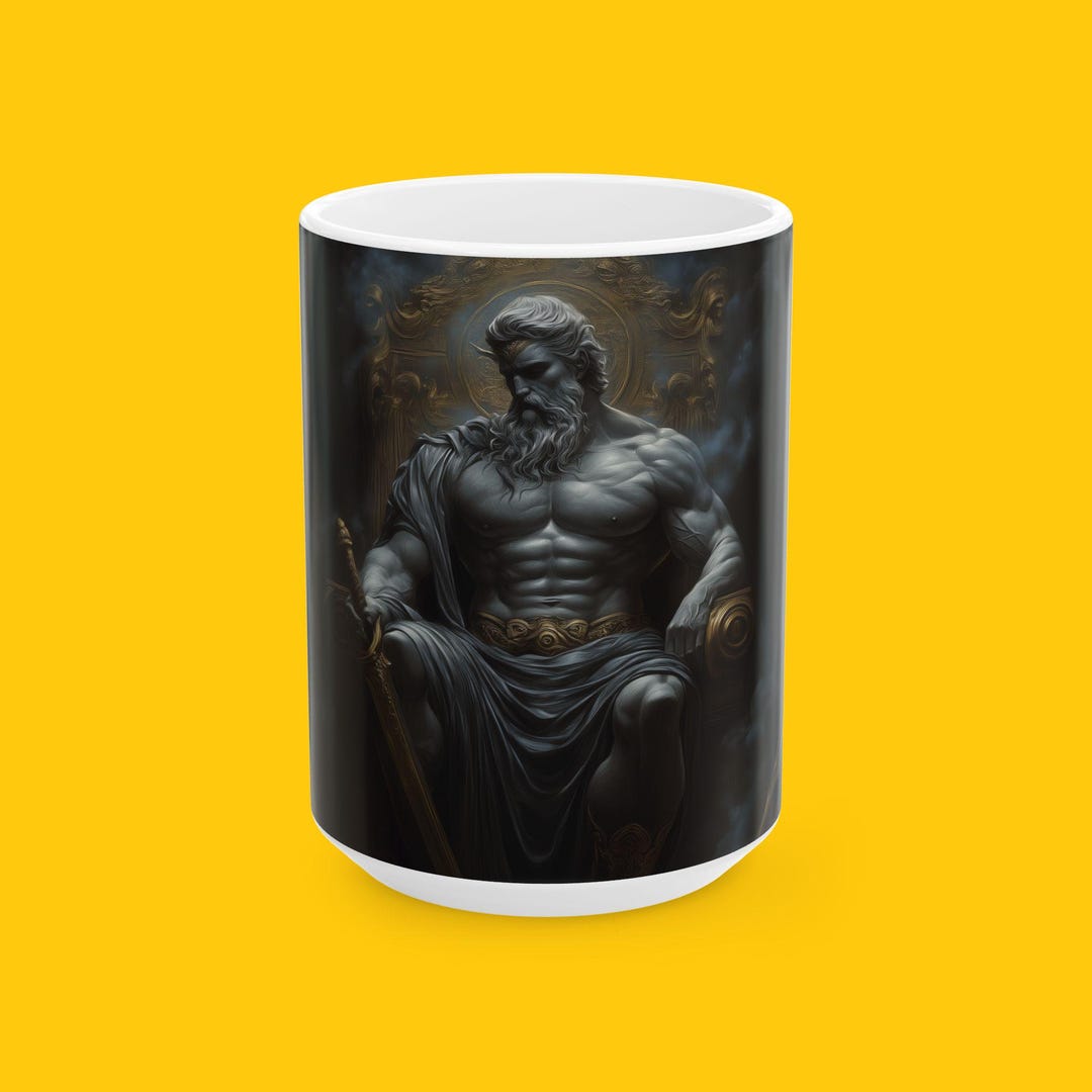 Hades Greek God Mug: Mythology Coffee Cup - Etsy
