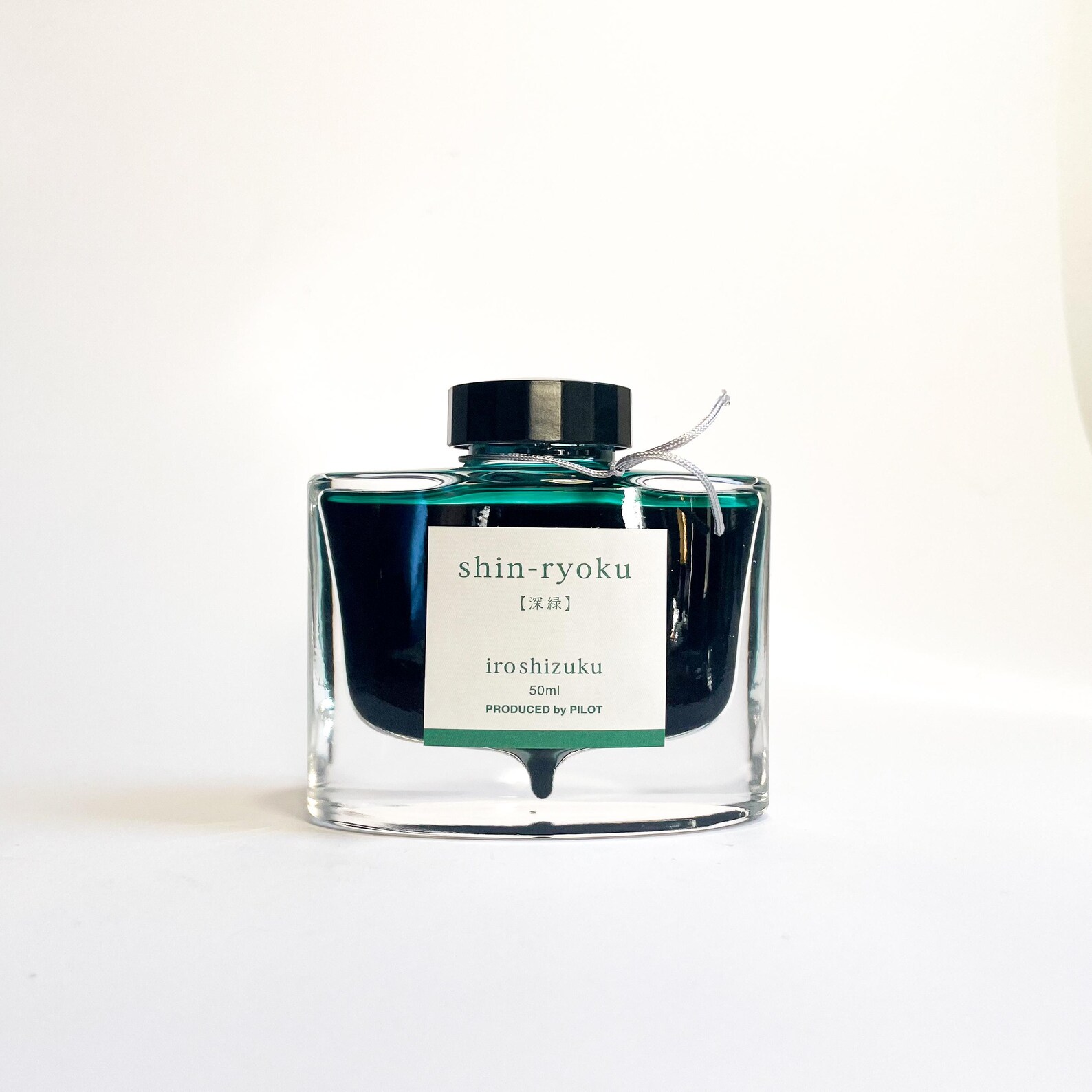 Pilot Iroshizuku Shin-ryoku Dark Green Fountain Pen Ink - Ink Bottle 15 ...