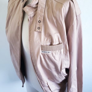 Vintage 80s Tan Members Only Jacket 40 M L - Etsy