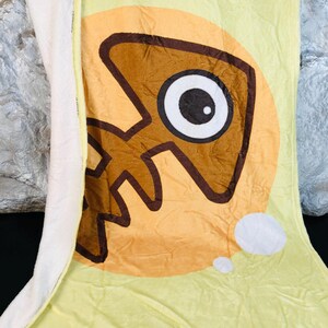 Splatoon Golden Egg Blanket Soft Anime Throw Blanket for Gamers Cozy ...