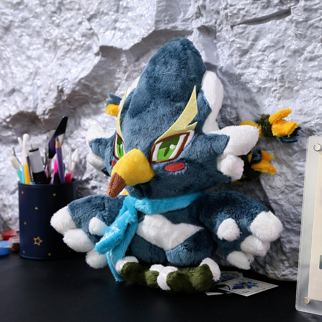 Revali Plush Doll by the Legend of Zelda Stuffed Animal Rito Warrior ...
