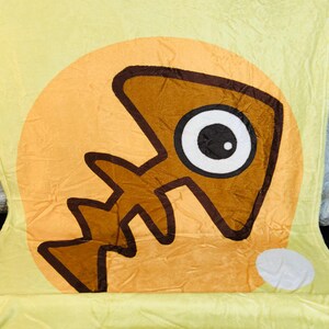 Splatoon Golden Egg Blanket Soft Anime Throw Blanket for Gamers Cozy ...