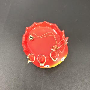 Calcifer Flame Ring Holder Resin Jewelry Dish Anime Trinket Tray by ...